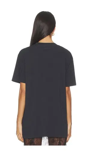 ANINE BING Walker Tee California Graphic Print - Black