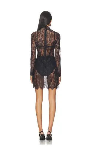 L'Agence Henrietta Lace Mini Dress