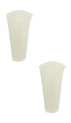 UNCOMMON MATTERS Sculpted Creole Earrings