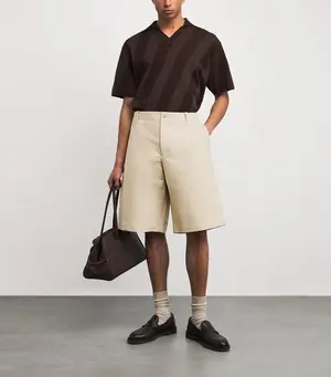 Jacquemus Cotton-blend Bermuda Shorts