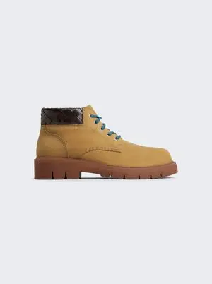 men's warm casual leather boots