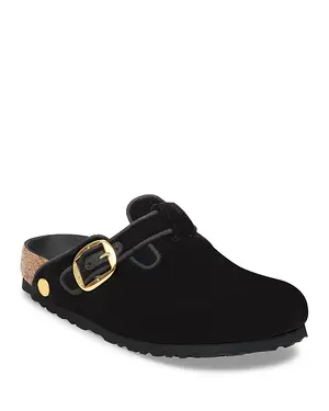 Women's Big Buckle Clogs