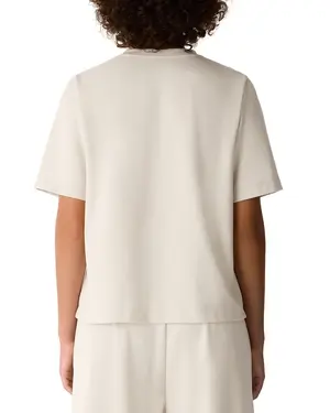 Eileen Fisher Ponte Crewneck Relaxed Tee