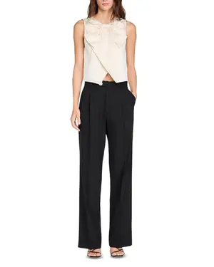 Sandro Straight Leg Trousers