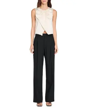 Sandro Straight Leg Trousers