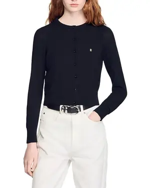 Sandro Round Neck Knitwear For Women