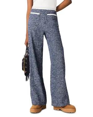 Maje Loose Fit Pants For Women