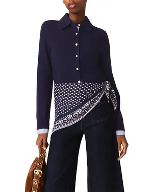 Maje Checks Knitwear For Women