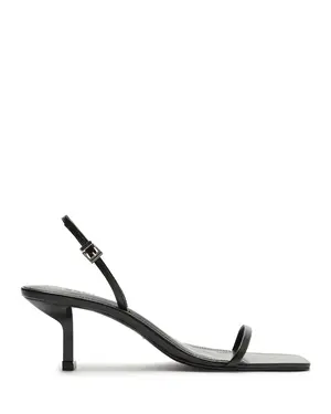 Schutz Judith Slingback Sandals - Black
