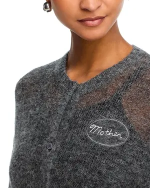 MOTHER The Crop Cardigan Sweater