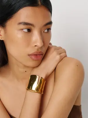REFORMATION Gertrude Cuff With Pave Slit