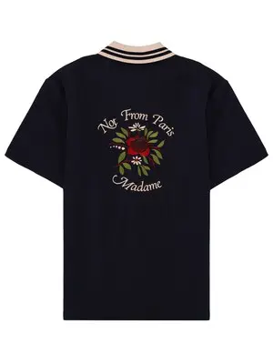Drole De Monsieur Slogan Rose" Shirt