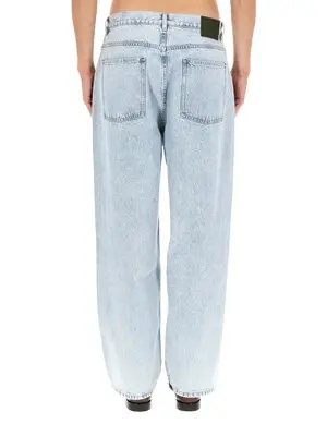 Drole De Monsieur Baggy Fit Jeans - Denim