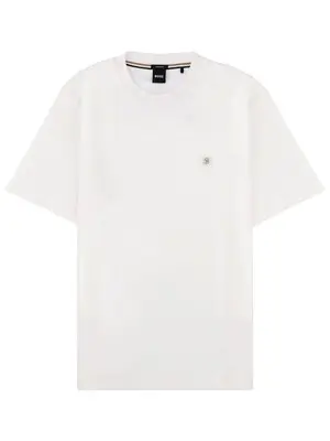 BOSS T-shirt With Logo - White