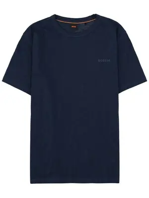 BOSS T-shirt With Logo - Blue