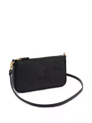 Mcm Debossed Logo Shoulder Bag