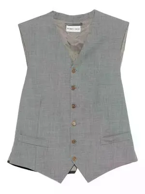 Romeo Gigli V Neck Vests For Men