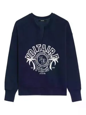 Zadig&voltaire Embroidered Sweatshirts Hoodies For Women