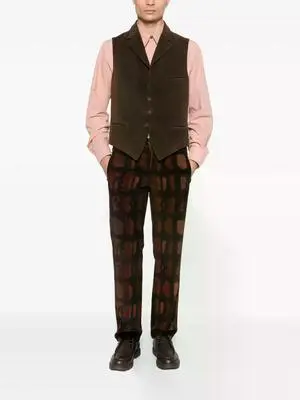 ROMEO GIGLI 1990s Notched Lapel Waistcoat