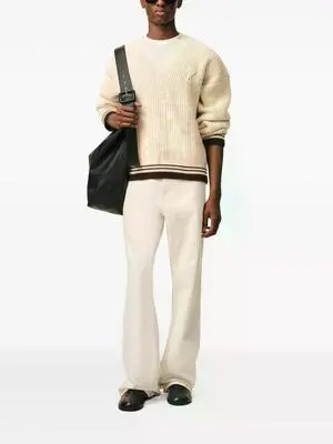 AMI Paris De Coeur V-neck Sweater