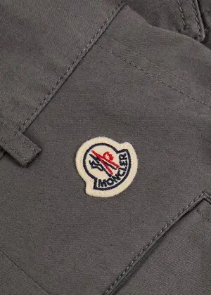 Moncler Stretch-cotton Cargo Trousers