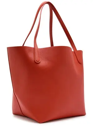 MANSUR GAVRIEL Leather Tote Bag - Red