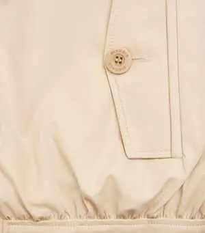 Claudie Pierlot Cotton Scarf Jacket - White