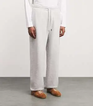 Jacquemus Cotton Torneo Sweatpants - Grey