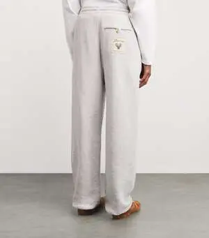 Jacquemus Cotton Torneo Sweatpants - Grey