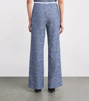 Maje Bouclé Tweed Trousers