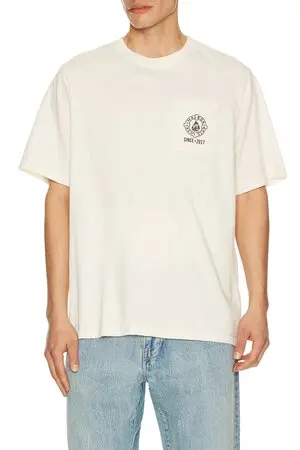MALBON Vista Keel Tee In Cream