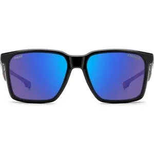 Carrera Eyewear X Ducati Rectangular Sunglasses - Black/white/blue