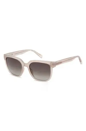Fossil 54mm Square Sunglasses - Lilac/brown Sf
