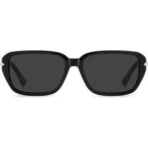 Isabel Marant 58mm Rectangular Sunglasses - Black/grey