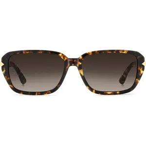 Isabel Marant 58mm Rectangular Sunglasses - Havana/brown Sf