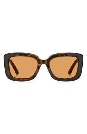Marc Jacobs 53mm Square Sunglasses - Havana/orange