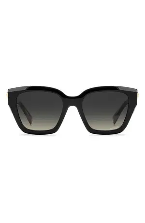 Missoni 53mm Square Sunglasses - Black/grey Brown