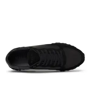 MALLET Popham Luxe Gloss Sneakers - Black
