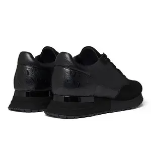 MALLET Popham Luxe Gloss Sneakers - Black