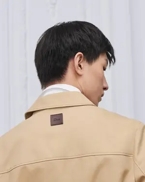 Dior Workwear Jacket With Embroidery