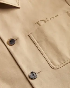 Dior Workwear Jacket With Embroidery