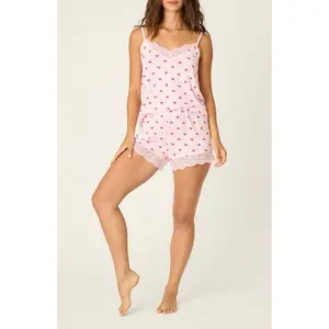 PJ Salvage Wildest Dreams Short Pajamas - Pink