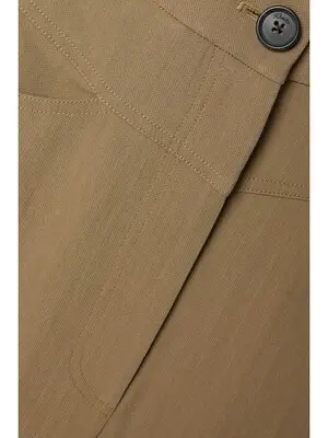 Khaite Preen Piqué Wide-leg Pants
