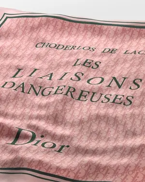 Dior Book Cover 70 Square Scarf