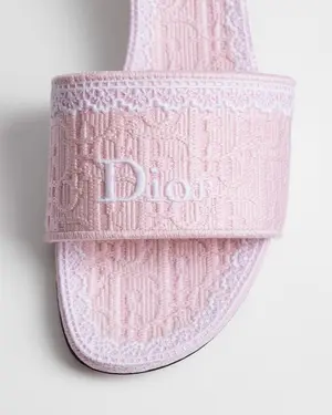 Dior Amour Dentelle Heeled Slide