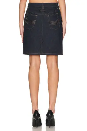 JEAN PAUL GAULTIER Denim Mini Skirt