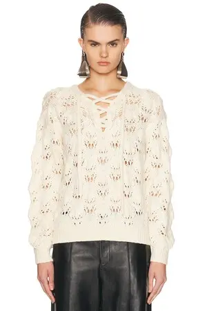 Lace Up Sweaters For Women