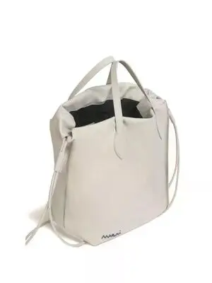 Marni Leather Backpack - Grey