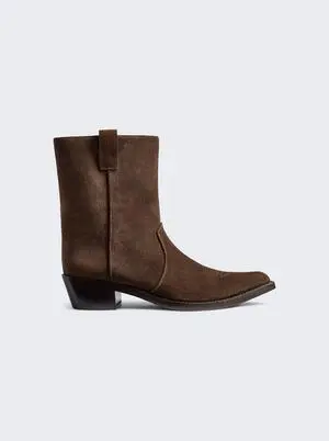 Khaite Clive Ankle Boots - Brown