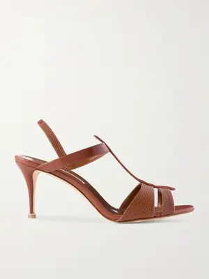 Manolo Blahnik Textured Sandals For Women
